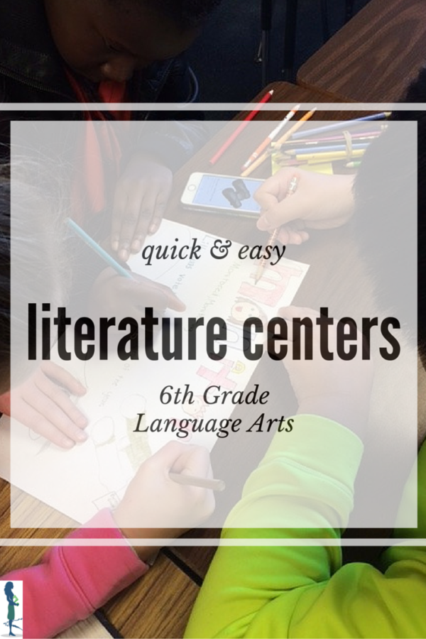 Quick ELA Lit. Centers – 6th Grade - Language Arts Teachers