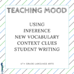Teaching Mood in Middle School ELA - Language Arts Teachers