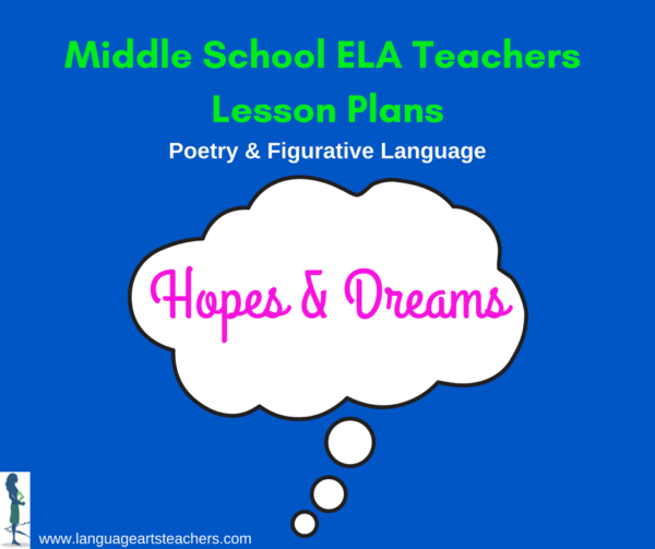 Hopes & Dreams Middle School ELA Lesson Plan - Language Arts Teachers
