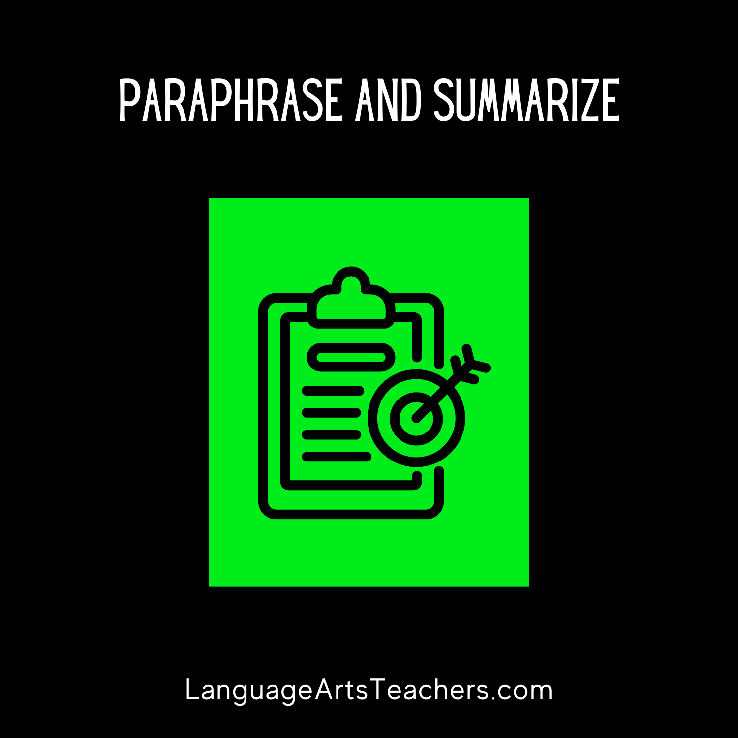 Tips to Help Your Middle School Students Paraphrase and Summarize ...