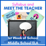 Syllabus + Meet the Teacher Ideas for Your First Week of Class ...