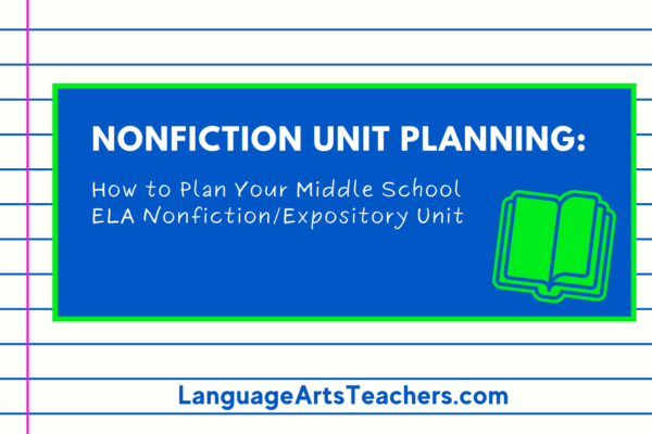 Argument Unit Planning: Planning Your Middle School ELA Argument Unit ...