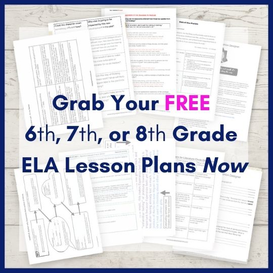 Elements of Fiction and Short Stories Mini-Lessons for Middle School ...