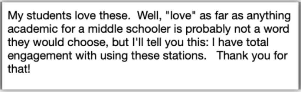 No-Prep Middle School ELA Stations for April: Fiction, Nonfiction ...