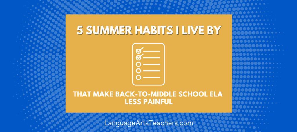 How to Teach All the Middle School ELA Skills and Concepts - Language ...
