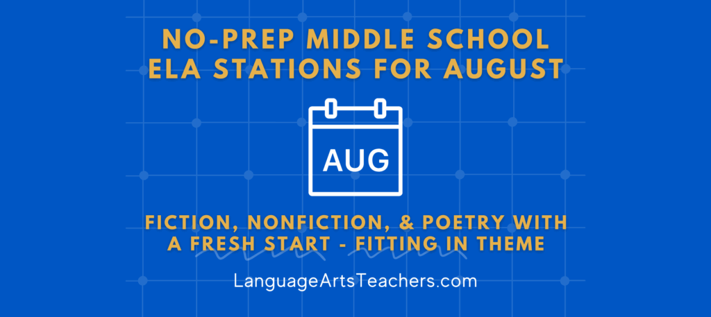 8 Short Stories for Middle School ELA That Show Different Generations ...